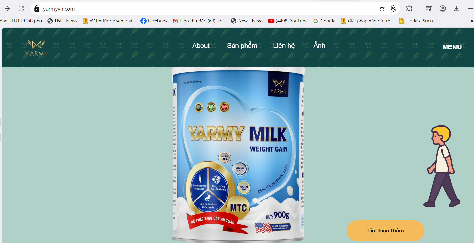 Tiktoker Yona Cươn quảng cáo sữa Yarmy không rõ nguồn gốc, nghi giả mạo ...