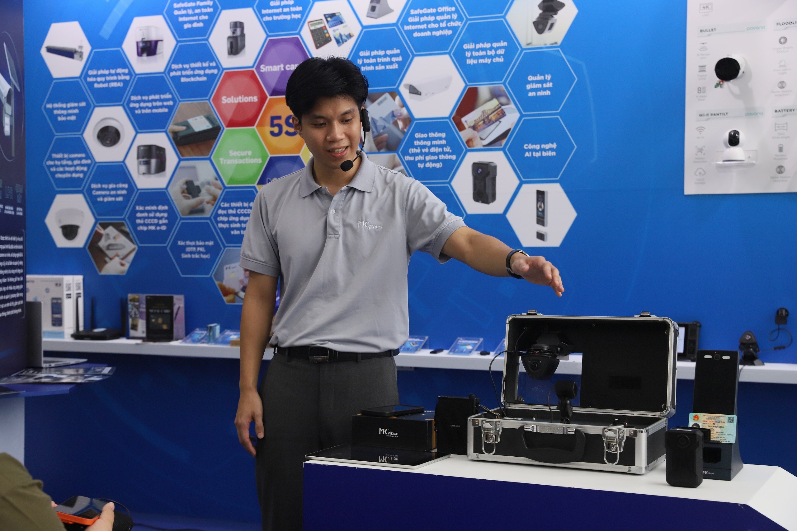 MK Vision giới thiệu 4 sản phẩm AI Camera tại Triển lãm quốc tế Đổi mới ...